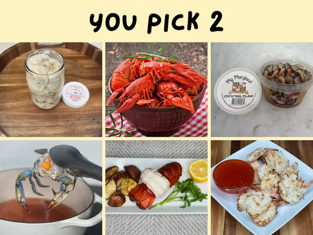 $50 Seafood Box | You Pick 2 | Crab Dynasty