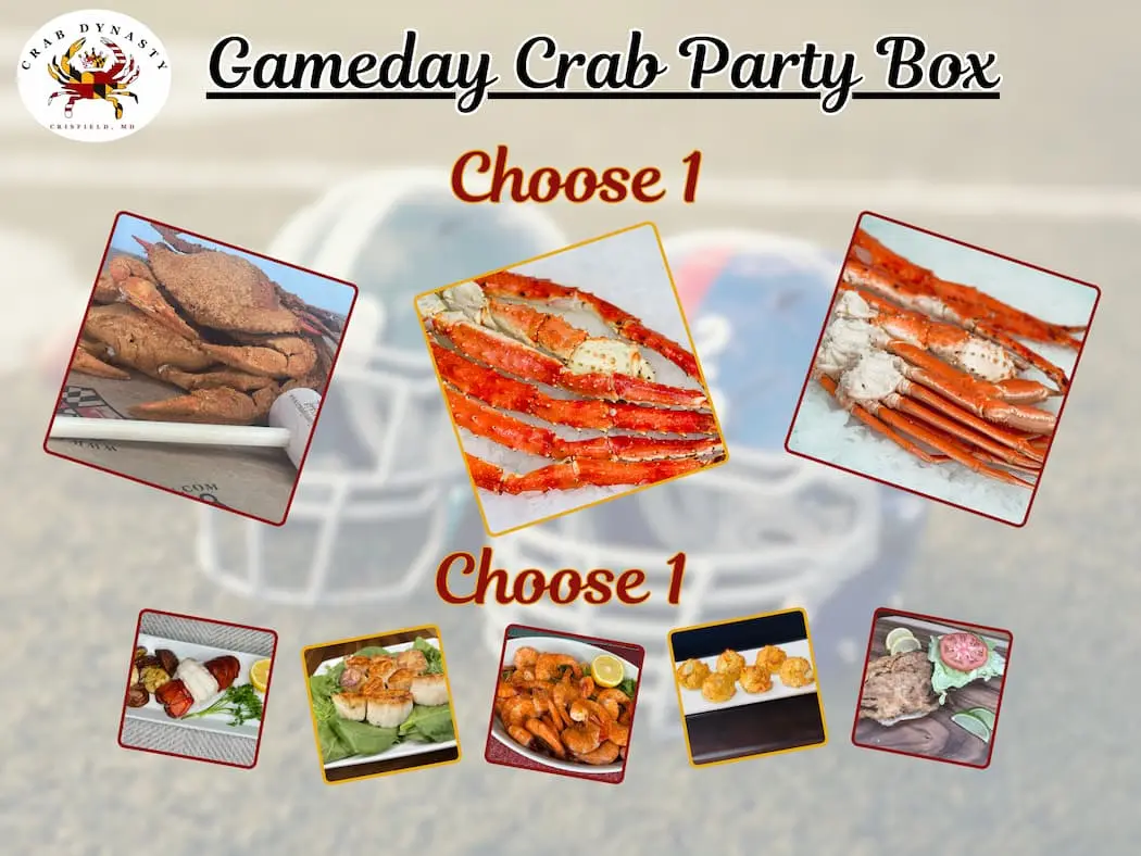 Build Your Own Seafood Box | Big Game Crab Party